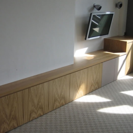 AV and Storage Unit - Woodworkshop